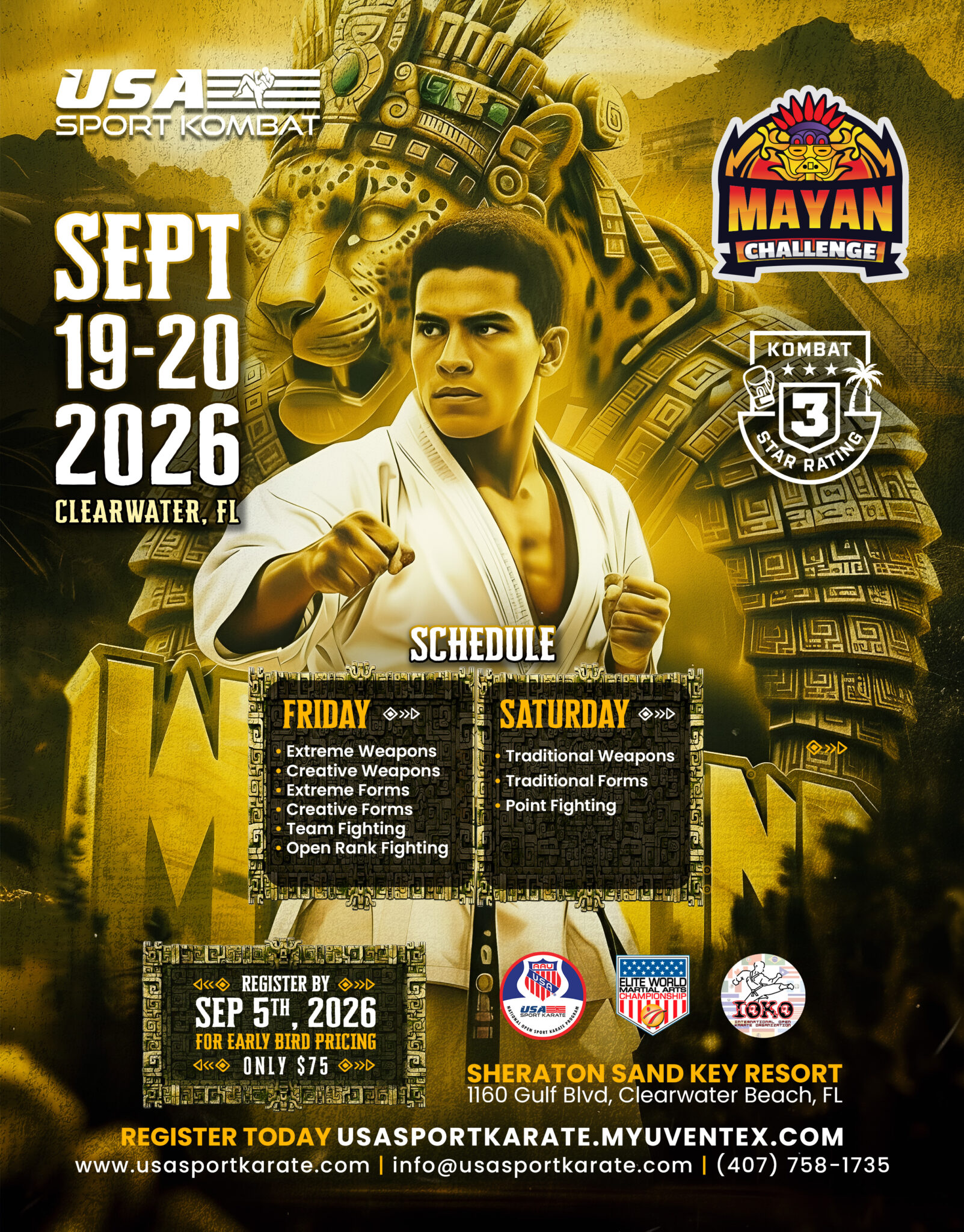 Mayan Challenge 09/19/2026 – USA Sport Karate